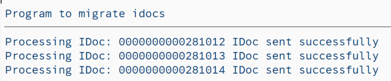 Sending idoc from production to test system – BearBlog